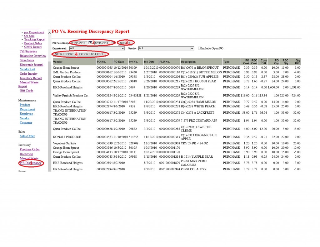 PO vs Receiving Discrepancy Report-page-001 | Simpleware Inc